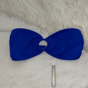 Gooseberry Seaside | Swim | Gooseberry Seaside Blue Bikini Bandeau ...